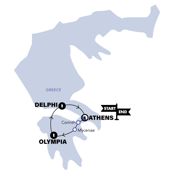 Spotlight on Greece Tour (4 Days) | Contiki