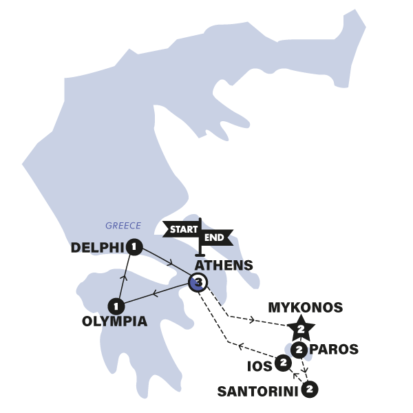 Highlights of Greece With Island Hopping | Contiki AU