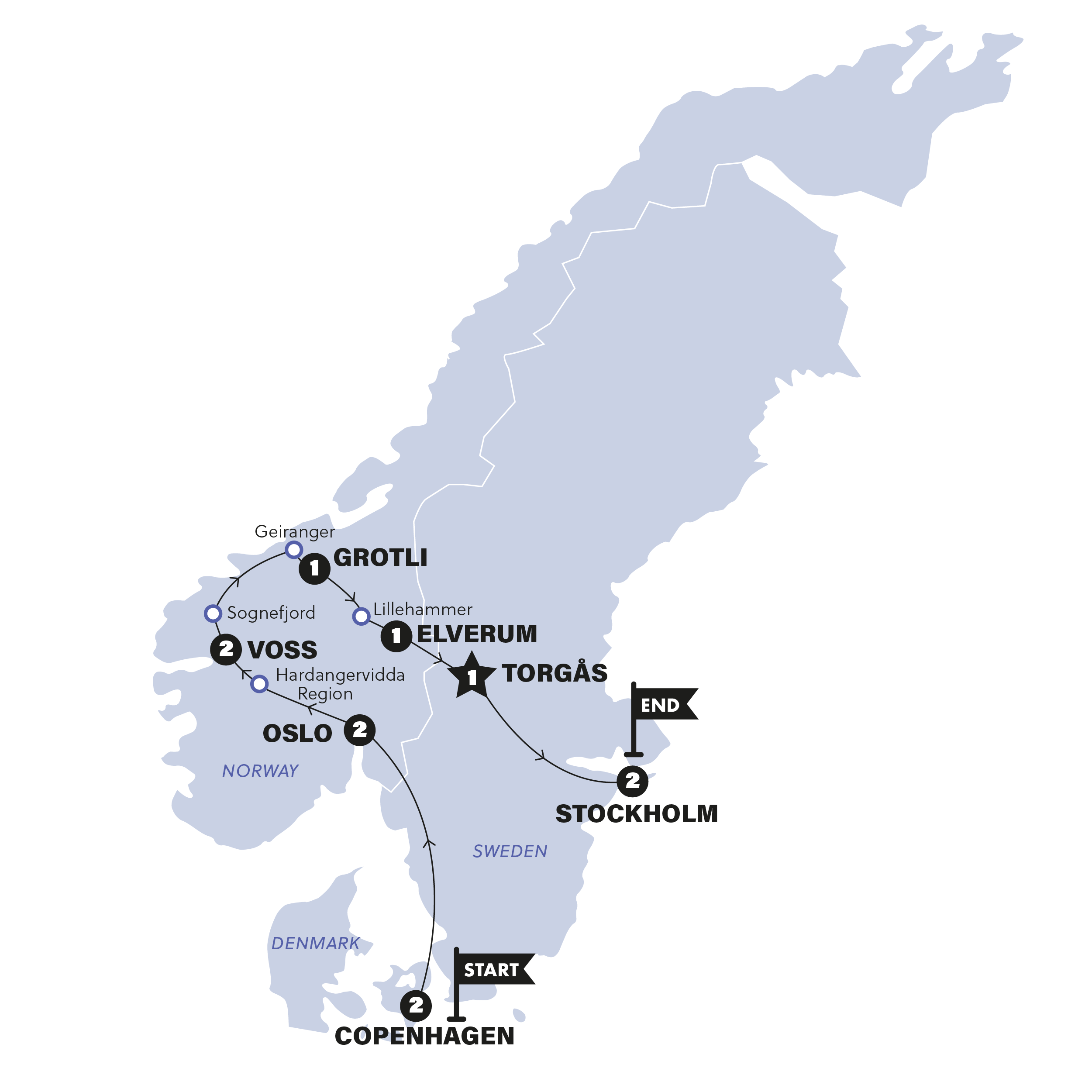 Scandinavia Tour | Denmark, Norway, Sweden | Contiki US