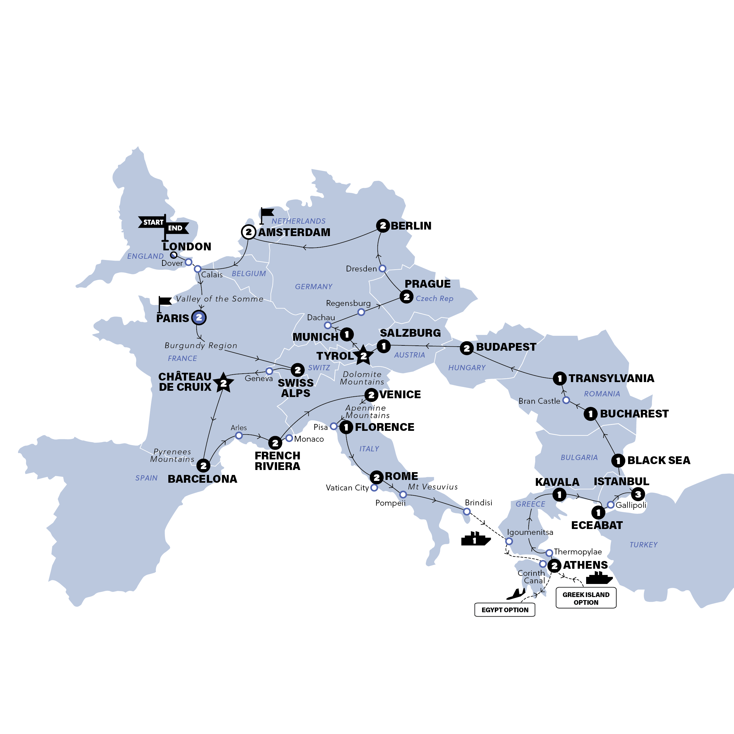 Ultimate European Tour | 45 Days, 16 Countries | Contiki AU