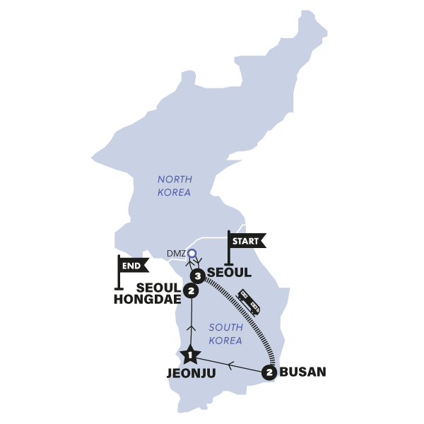 South Korean Soul Tour (9 Days, Start Seoul) | Contiki AU
