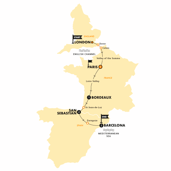 London to Barcelona Quest Trip | Contiki