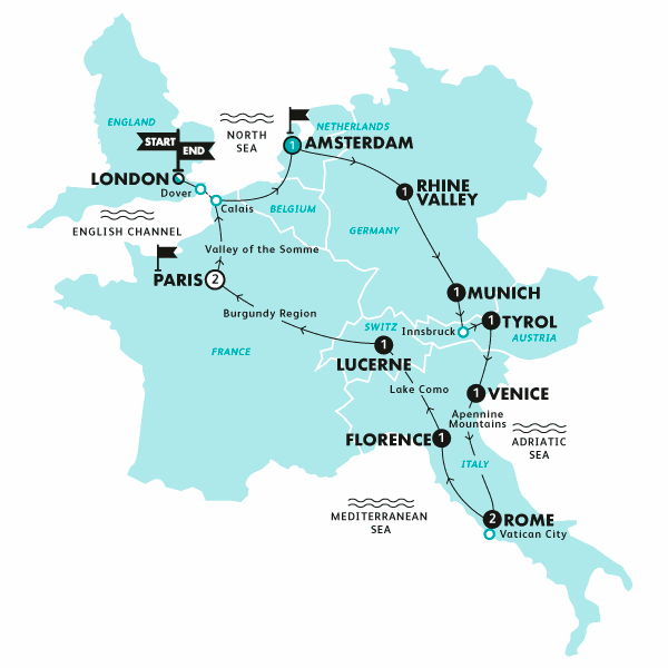European Discovery Trip | 2 Weeks Europe | Contiki | Contiki