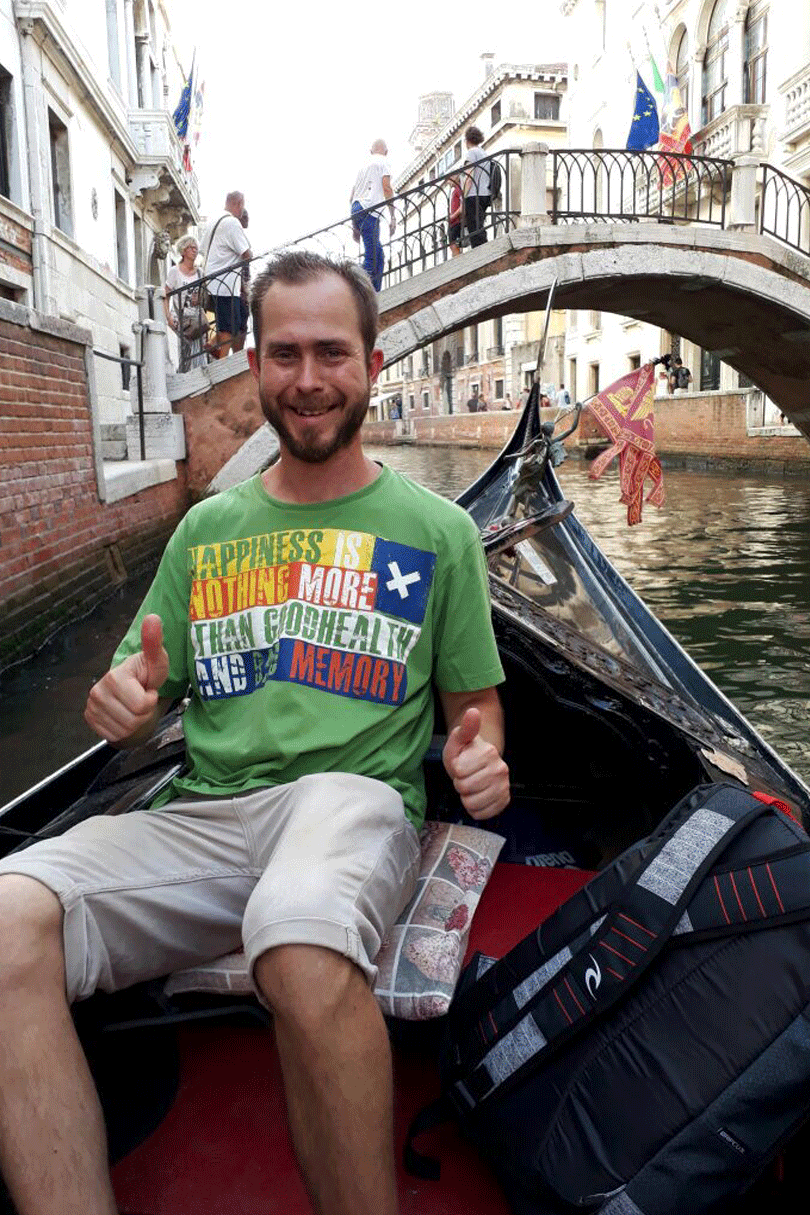 Contiki traveller Kyle on short term memory loss and travelling