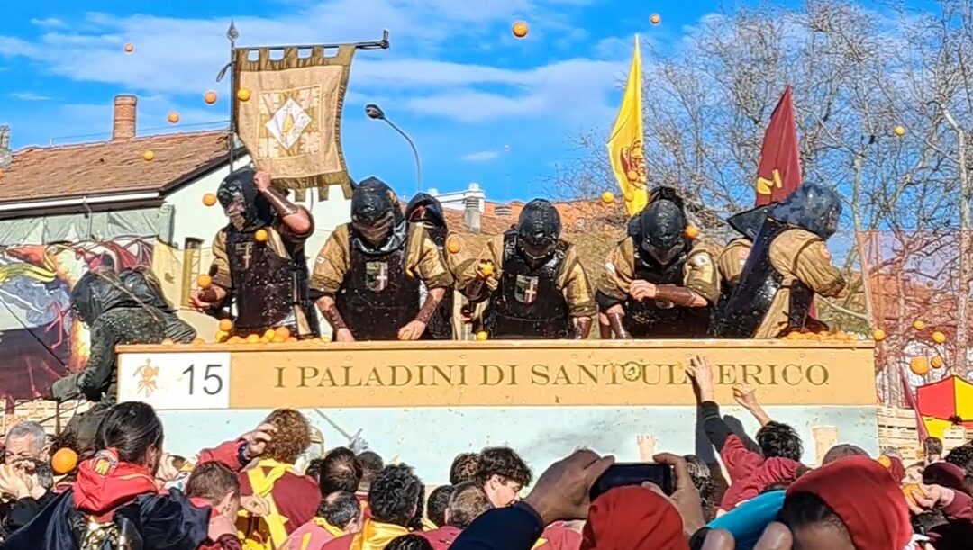 Welcome to the orange battle of Ivrea | six-two by Contiki