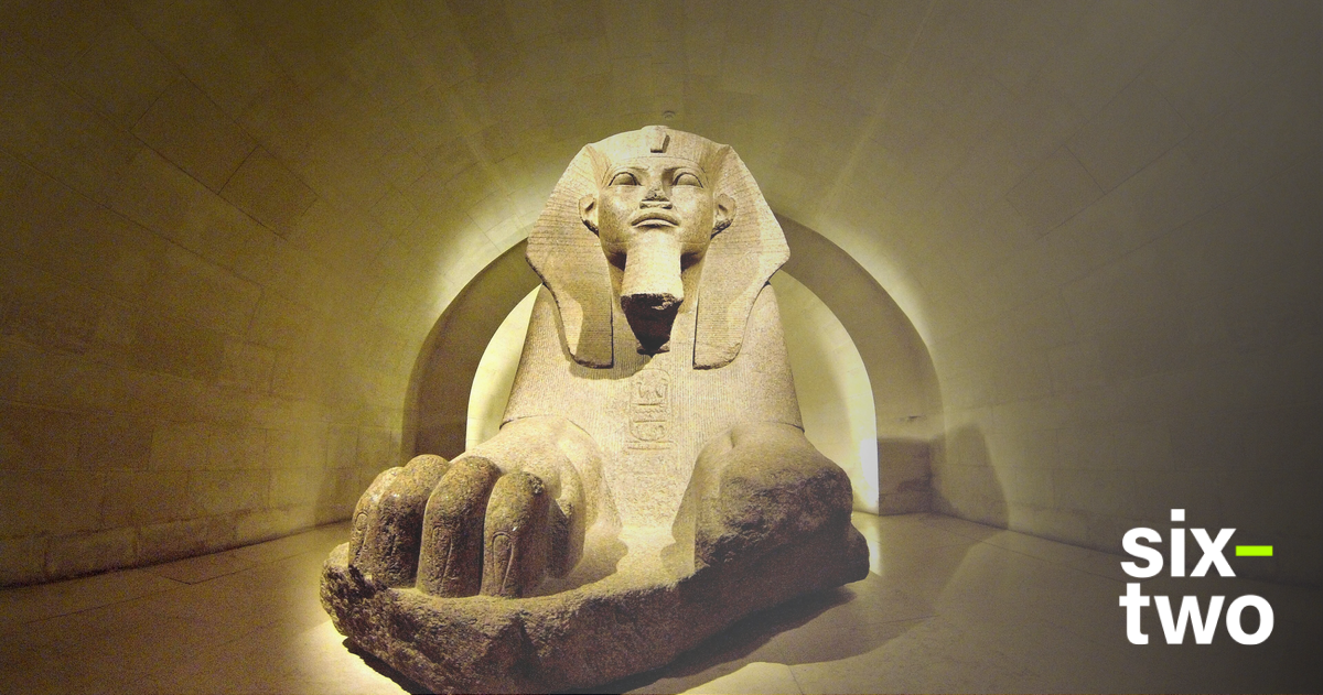 Artwork in the Louvre beyond the Mona Lisa : six-two by Contiki