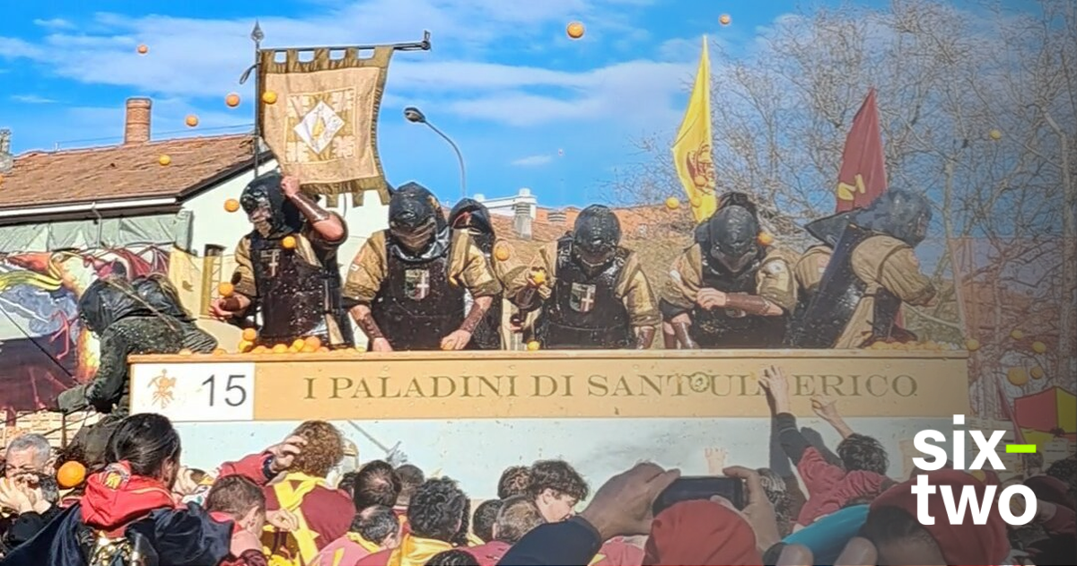 Welcome to the orange battle of Ivrea | Contiki
